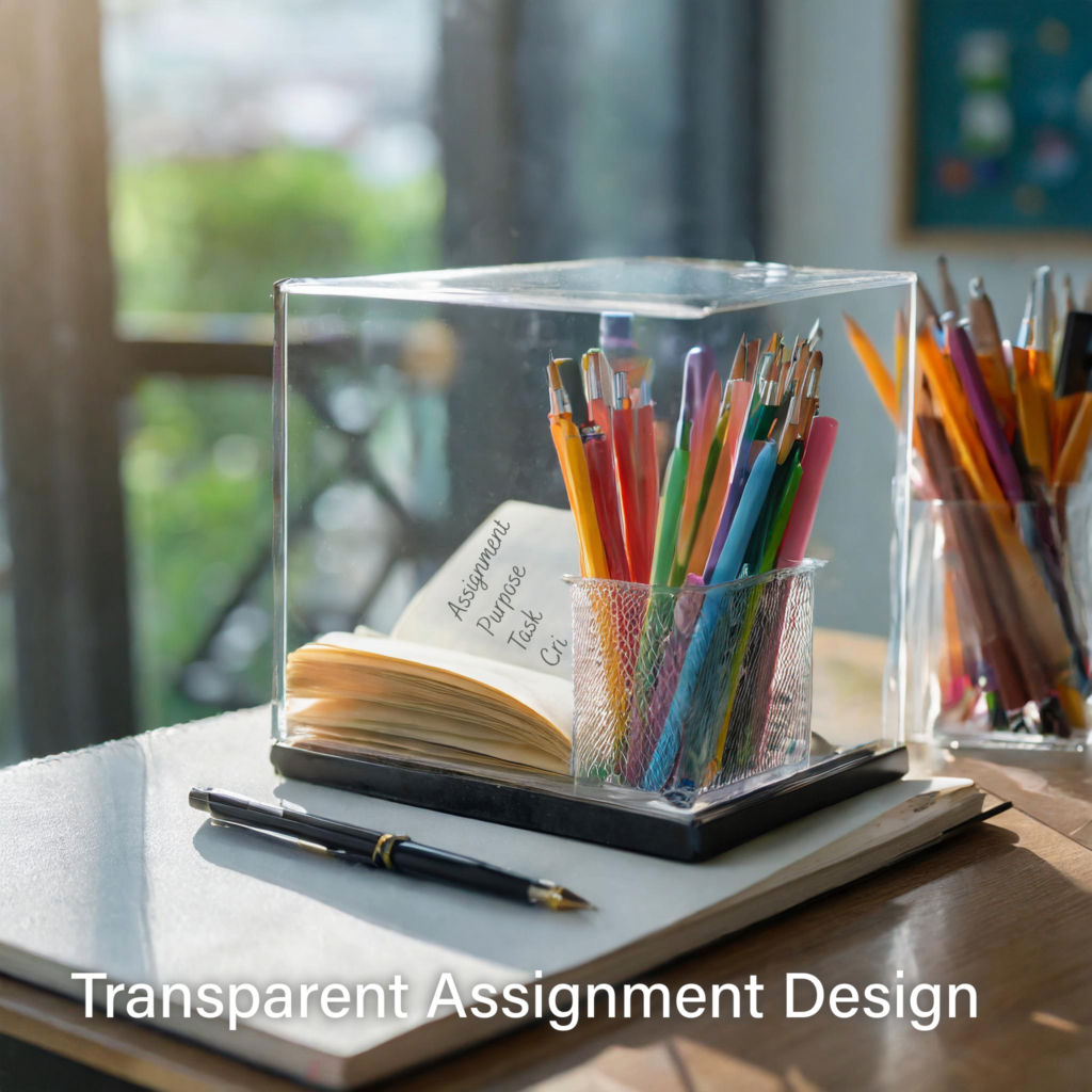 Transparent Design: Why We Love It - The Center For Learning & Teaching Transparent Design: Why We Love It - The Center For Learning & Teaching